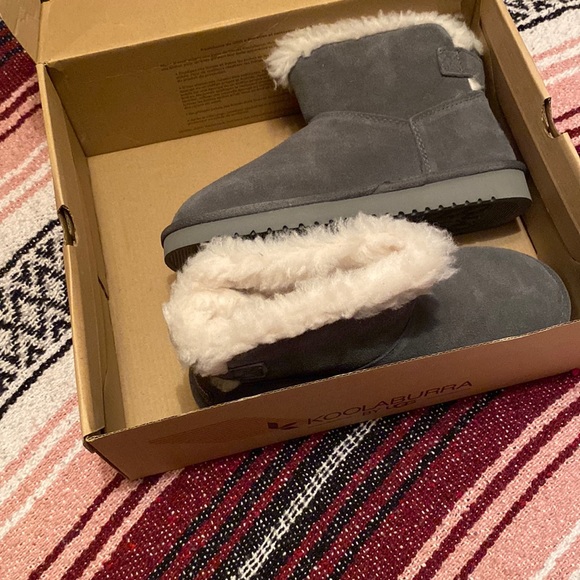 Koolaburra | Shoes | Koolaburra By Ugg Size Seven 7 Color Stone Grey ...